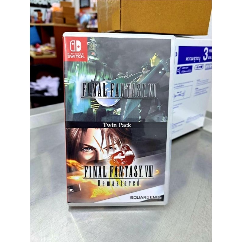 (Nintendo Switch) Final Fantasy VII & VIII Remastered Twin Pack มือ2 ...