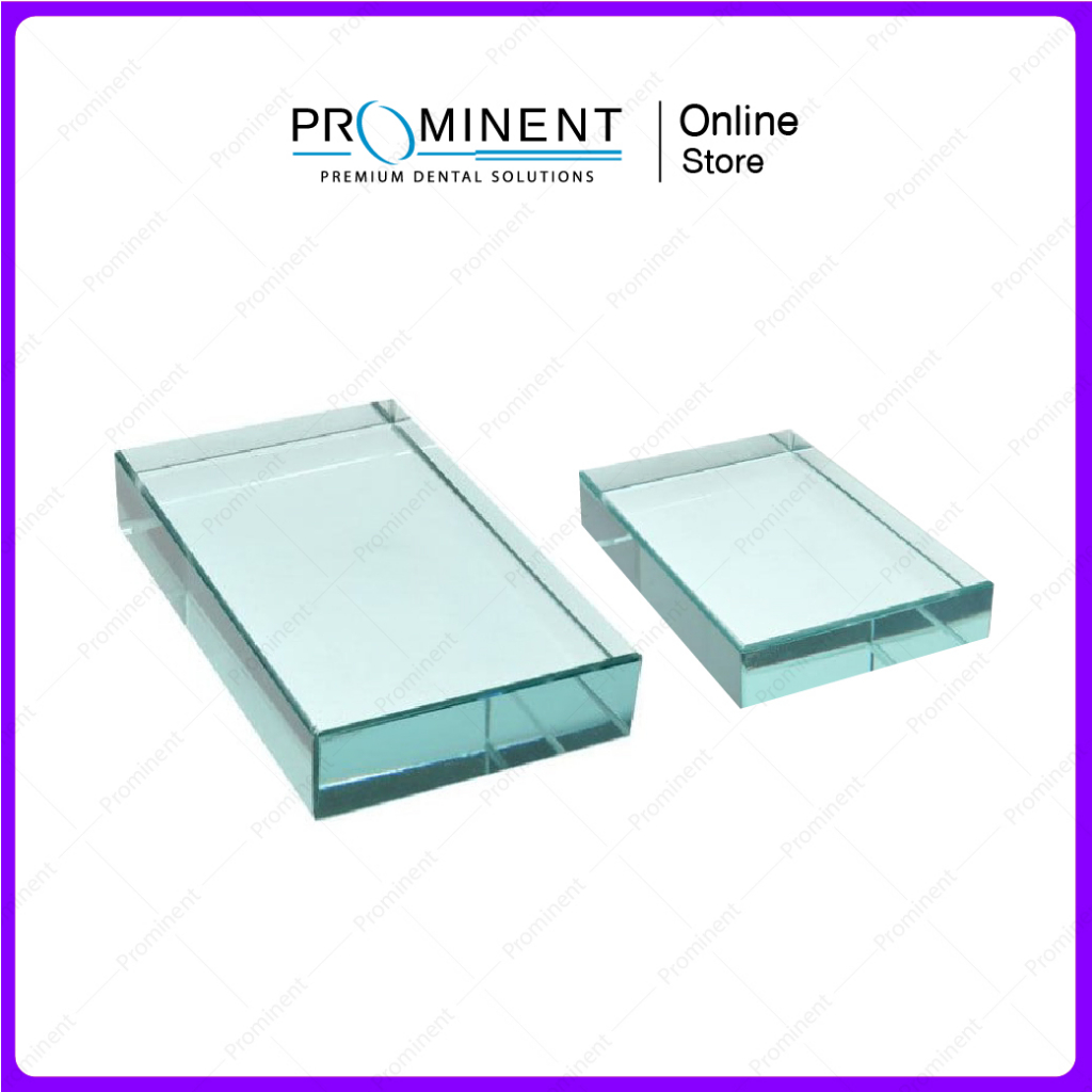 Dental Lab Mixing Glass Slab สำหรับผสมสาร | Shopee Thailand