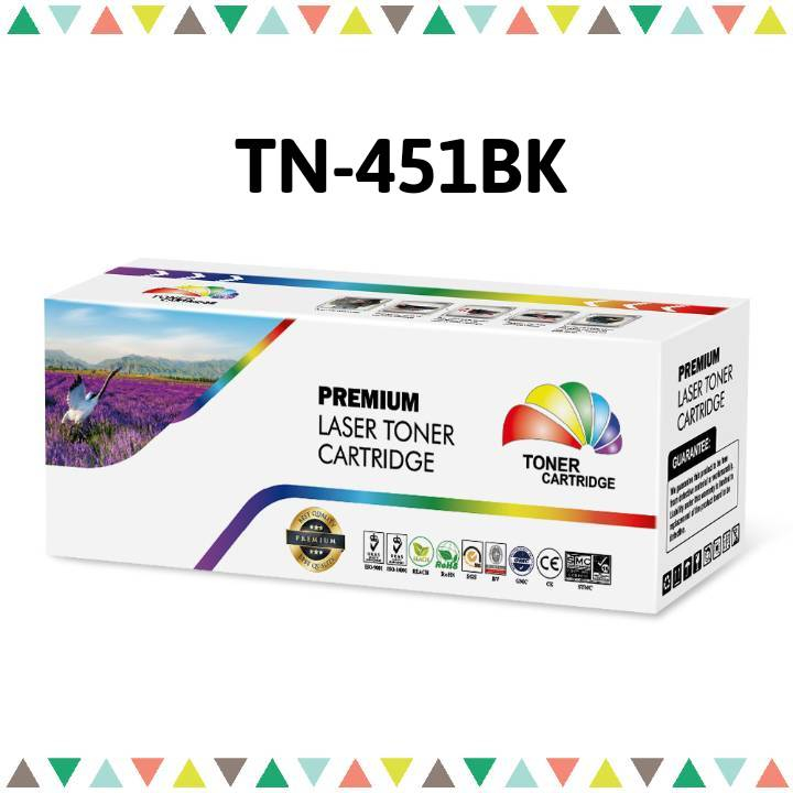 หมึกเลเซอร์ โทนเนอร์ ตลับเที่ยบเท่า Brother TN-451 BK (3K) Color box ...