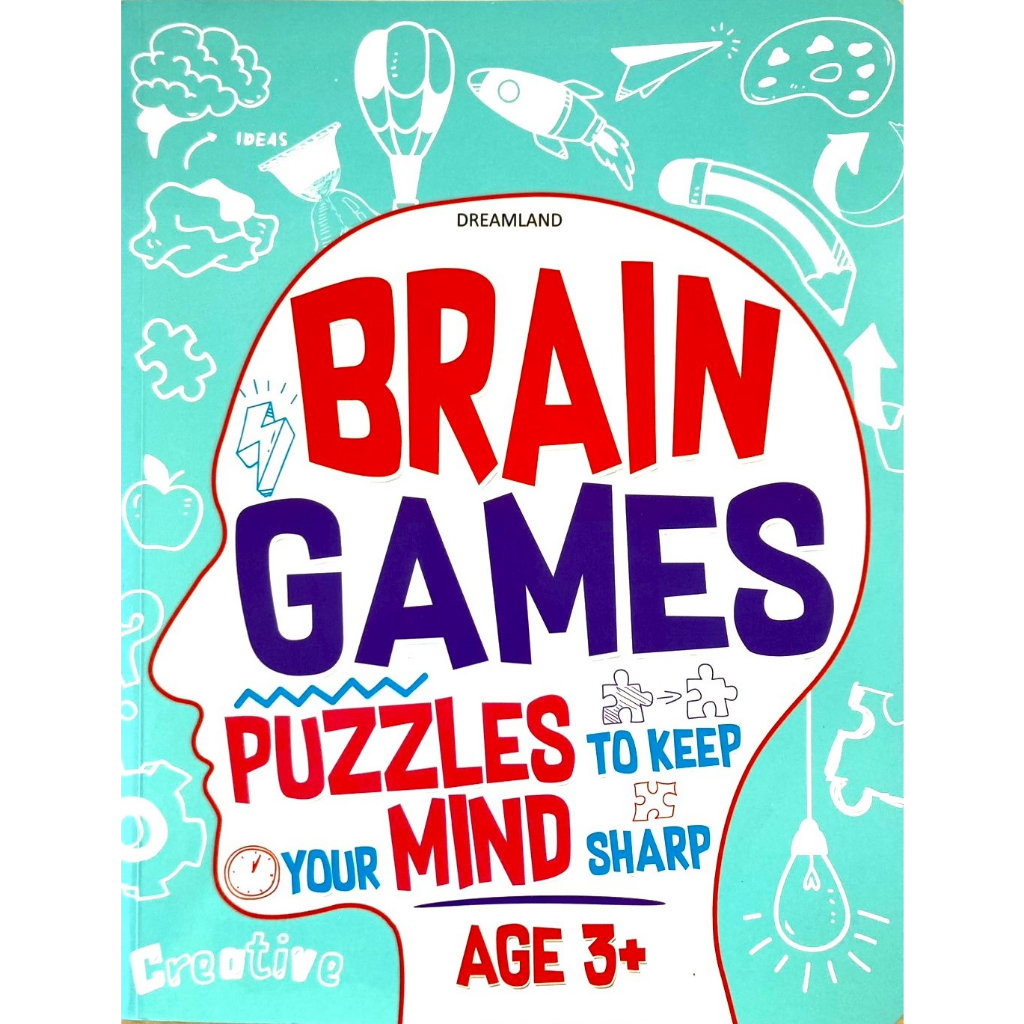 (Age3) Brian Game Activity Book / Workbook for Preschool Kindergarten ...