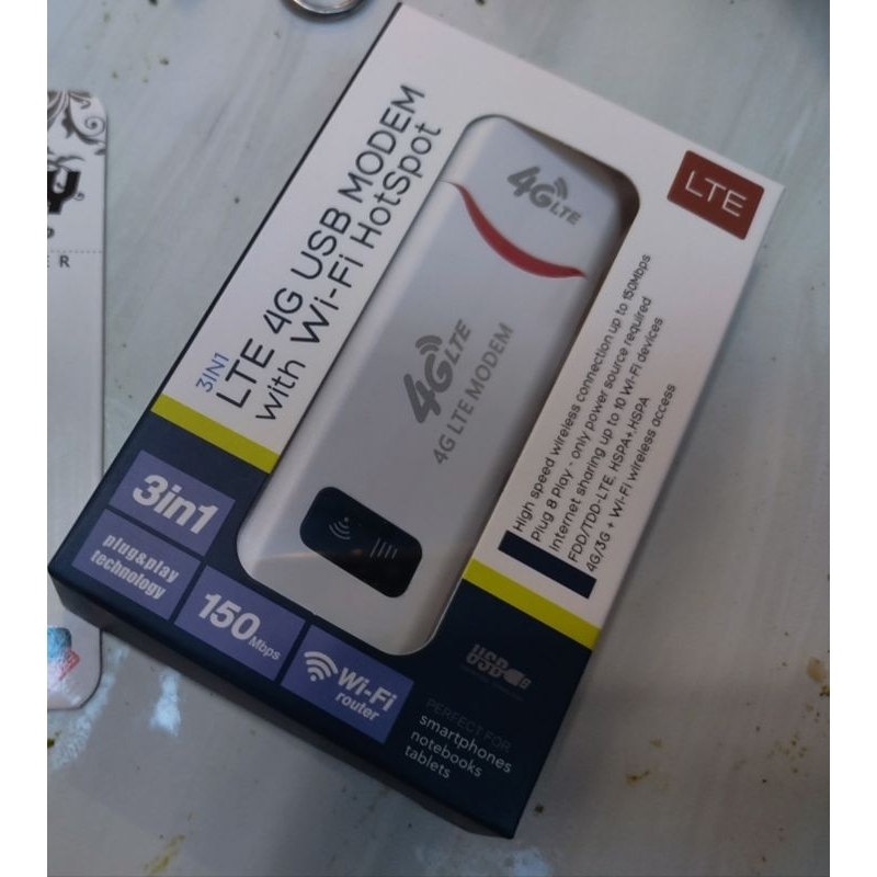 Pocket Wifi Aircard Wifi Modem 4G LTE 150 Mbps USB | Shopee Thailand