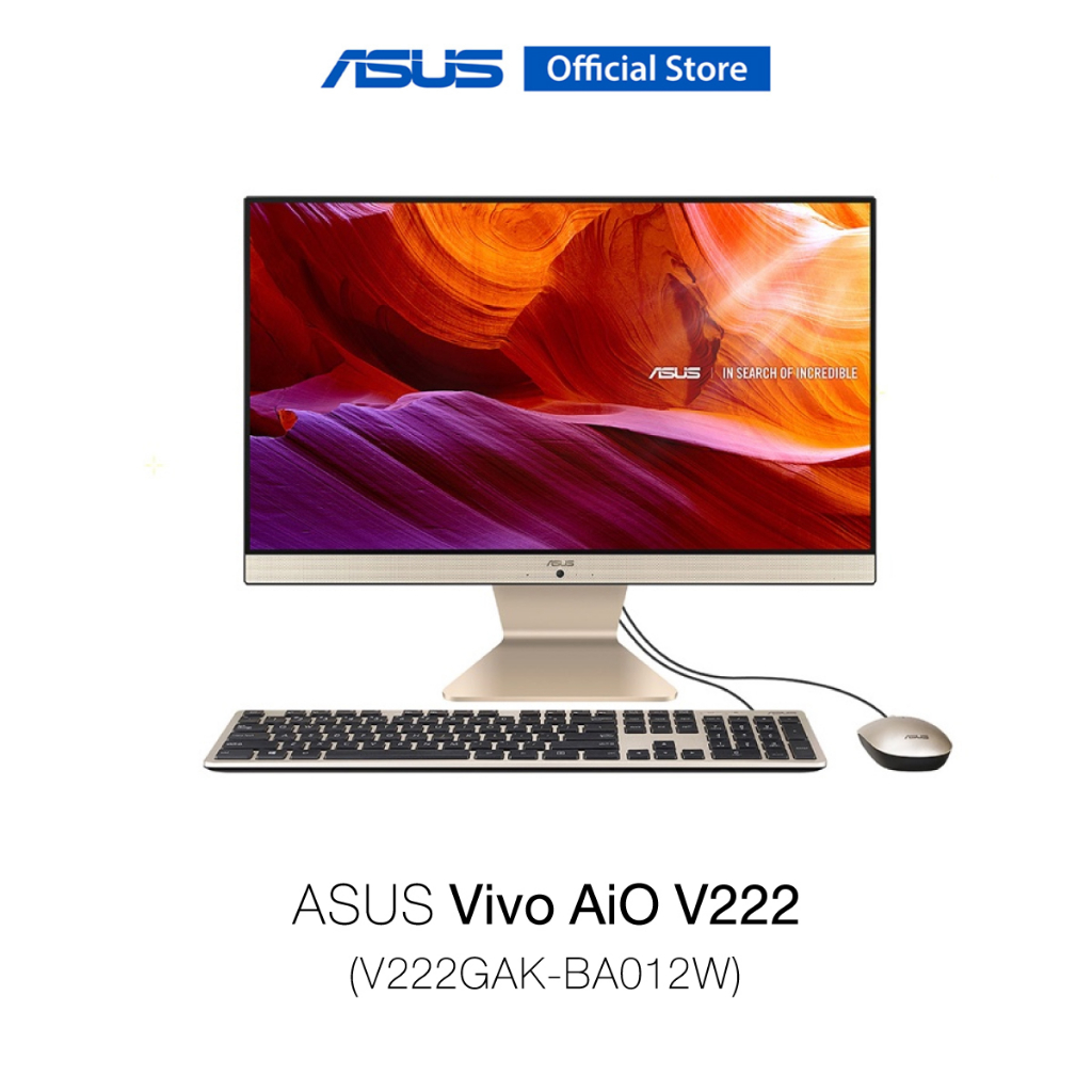 ASUS Vivo AiO V222 (V222GAK-BA012W), All in One, 21.5" FHD (1920x1080 ...