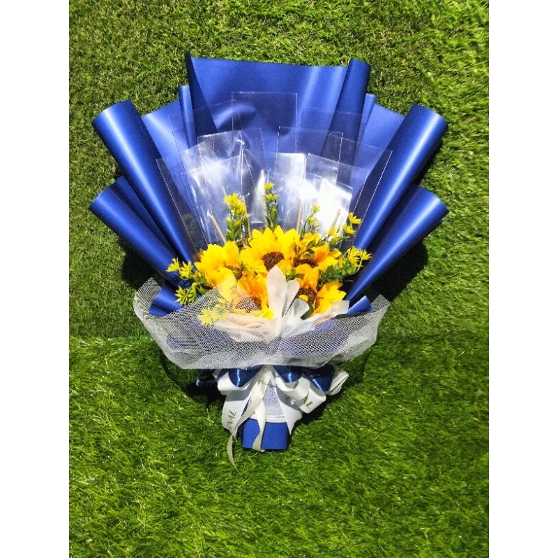 ช่อธนบัตรช่อปริญญาทานตะวันใส่เงินเอง10ใบ | Shopee Thailand