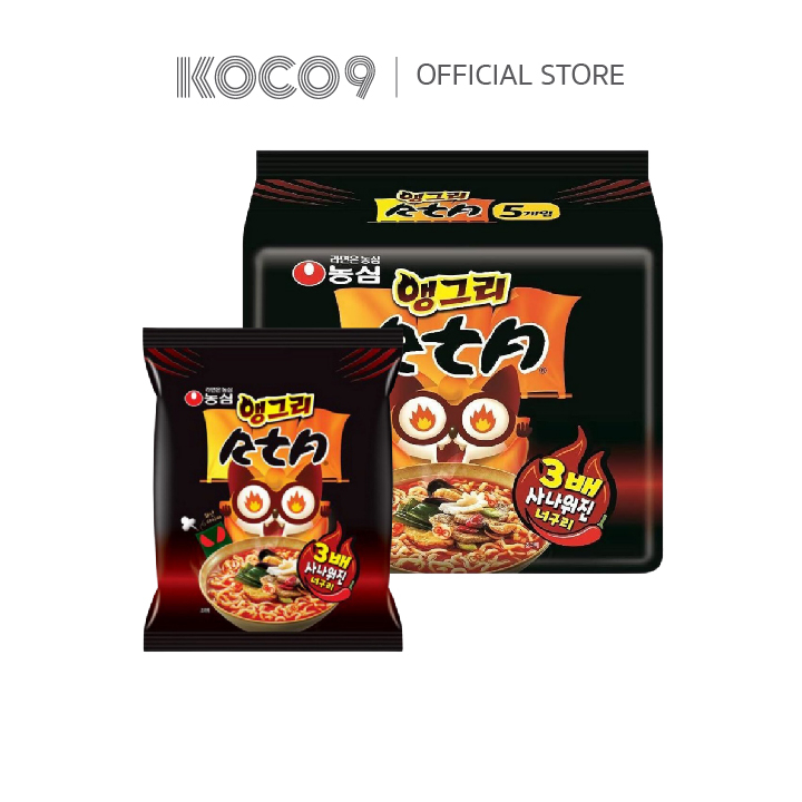 Nongshim Neoguri Angry Spicy & Seafood แองกรี่ ซูเปอร์ นอกูรีราเมียน ...