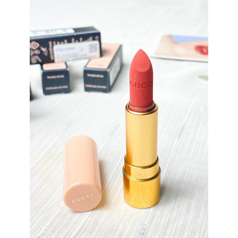 GUCCI MATTE LIPSTICK สี 208 ขนาดมินิ 1 g | Shopee Thailand