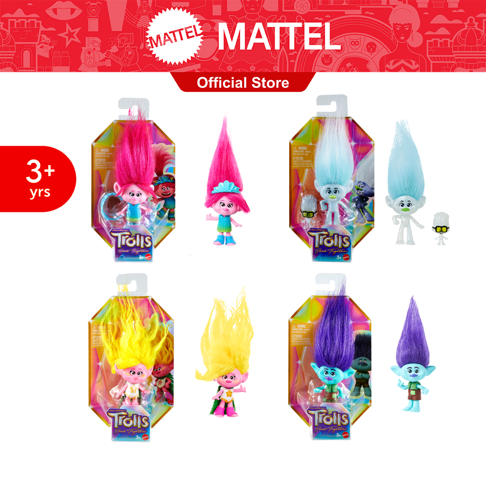 Trolls 3 Band Together Small Doll Assortment โทรลล์ 3 แบนด์ ทูเกเตอร์ ...