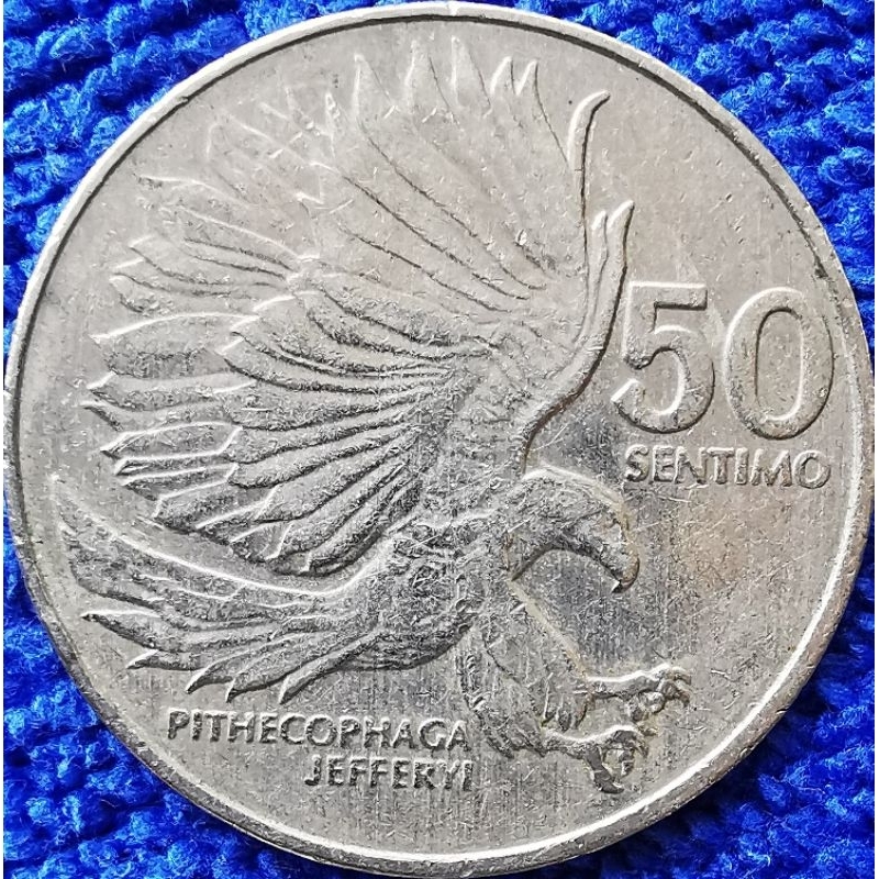 เหรียญ ฟิลิปปินส์ Philippines, 50 Sentimo, ใช้แล้ว, #3179L | Shopee ...