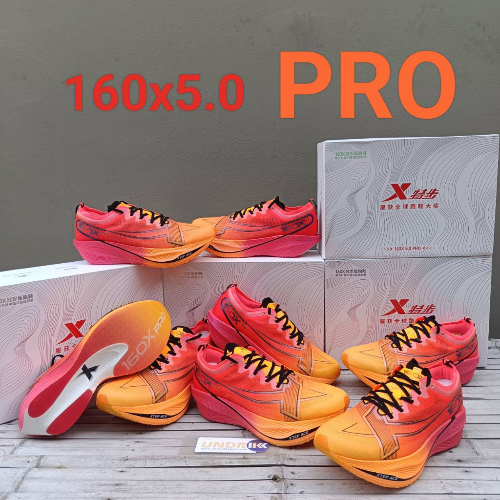 UNDER2KRUN : XTEP 160x5.0 PRO รองเท้าวิ่ง คาร์บอนเต็มแผ่น ของแท้ มือหนึ่ง [พร้อมส่งจากในไทย ...