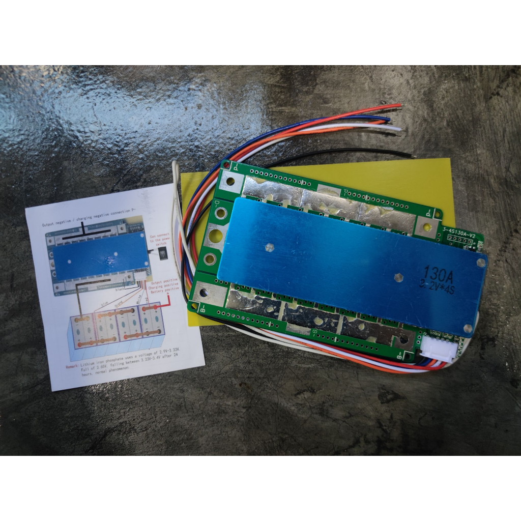 BMS 4S 12V 130A-200A / PEAK1200A สำหรับสตาร์ทรถยนต์ BATTERY LITHIUM ...