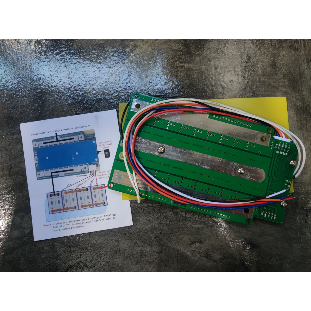BMS 4S 12V 130A-200A / PEAK1200A สำหรับสตาร์ทรถยนต์ BATTERY LITHIUM ...