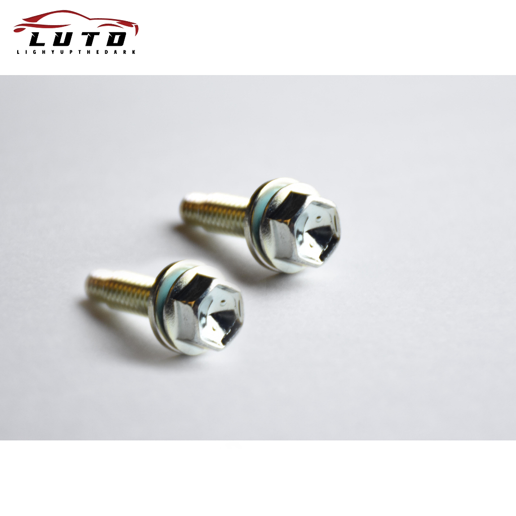 สกูรยึดมือโหนหลังคา เสาเอ โตโยต้า ไฮลักซ์ Toyota Hilux Revo ( ของเเท้ ...