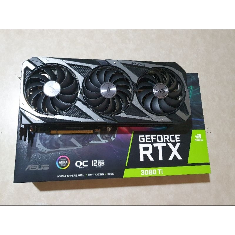การ์ดจอ ASUS ROG 3080ti OC Edition มือสอง สภาพนางฟ้า 99% ประกันไทย | Shopee Thailand