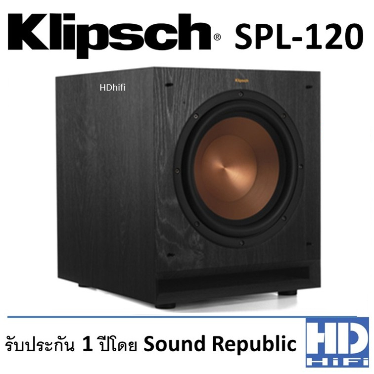 Klipsch Subwoofer รุ่น SPL120 Black | Shopee Thailand