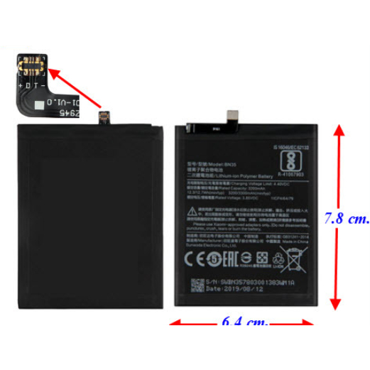 แบตเตอรี่ Xiaomi Redmi 5 (BN35) | Shopee Thailand