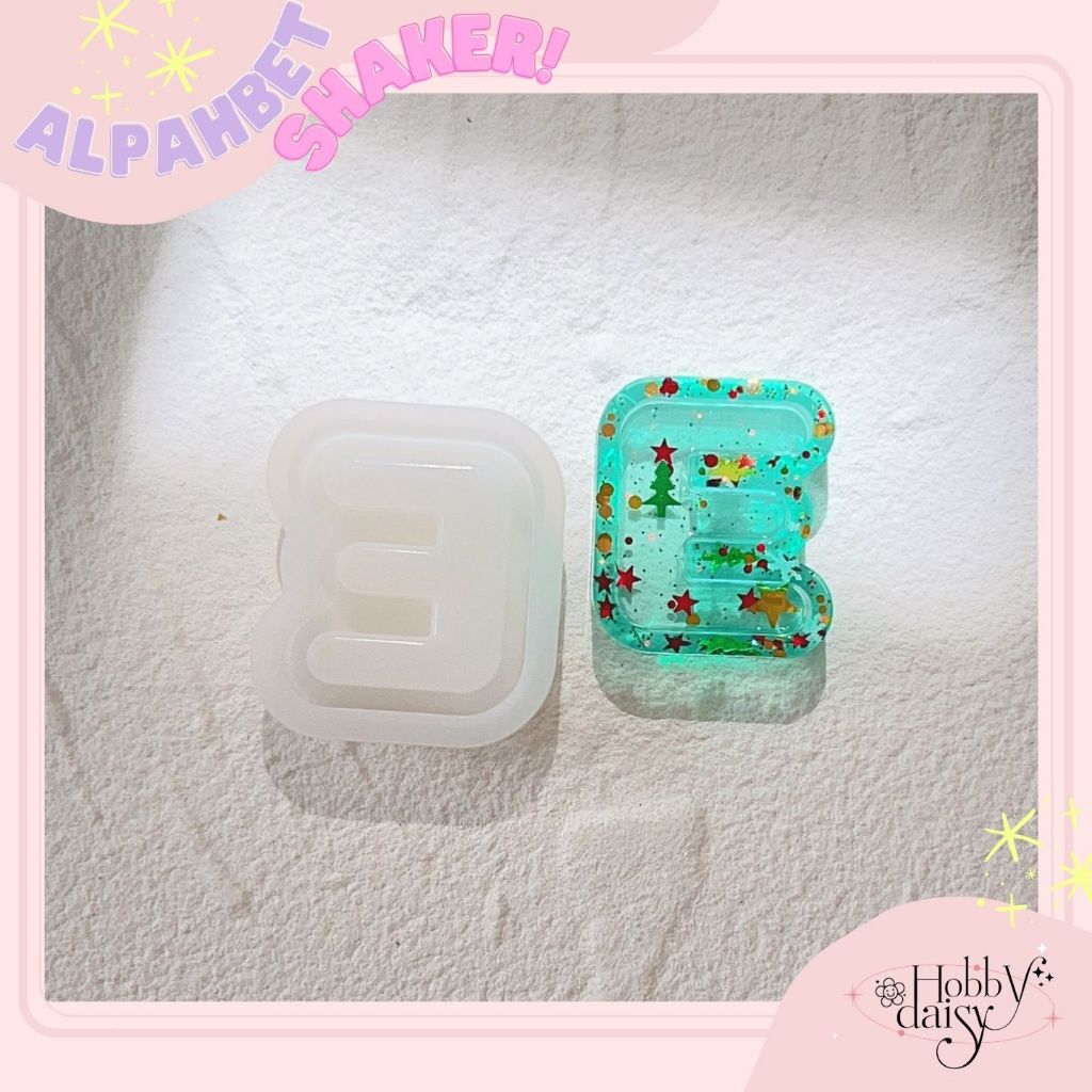 Alphabet shaker แบบแยกตัวอักษร || แม่พิมพ์ตัวอักษรแบบเชคเกอร์ ...