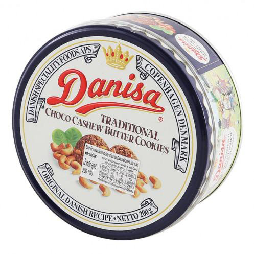Danisa Butter Choco Cashew Cookie คุกกี้ เดนิสา คุกกี้บัตเตอร์ **สินค้า ...