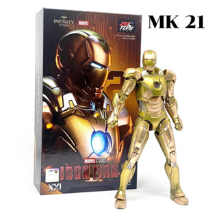 IRON MAN MK 21 MK21 ZD TOYS 1/10 Action Figure 18 cm | Shopee Thailand