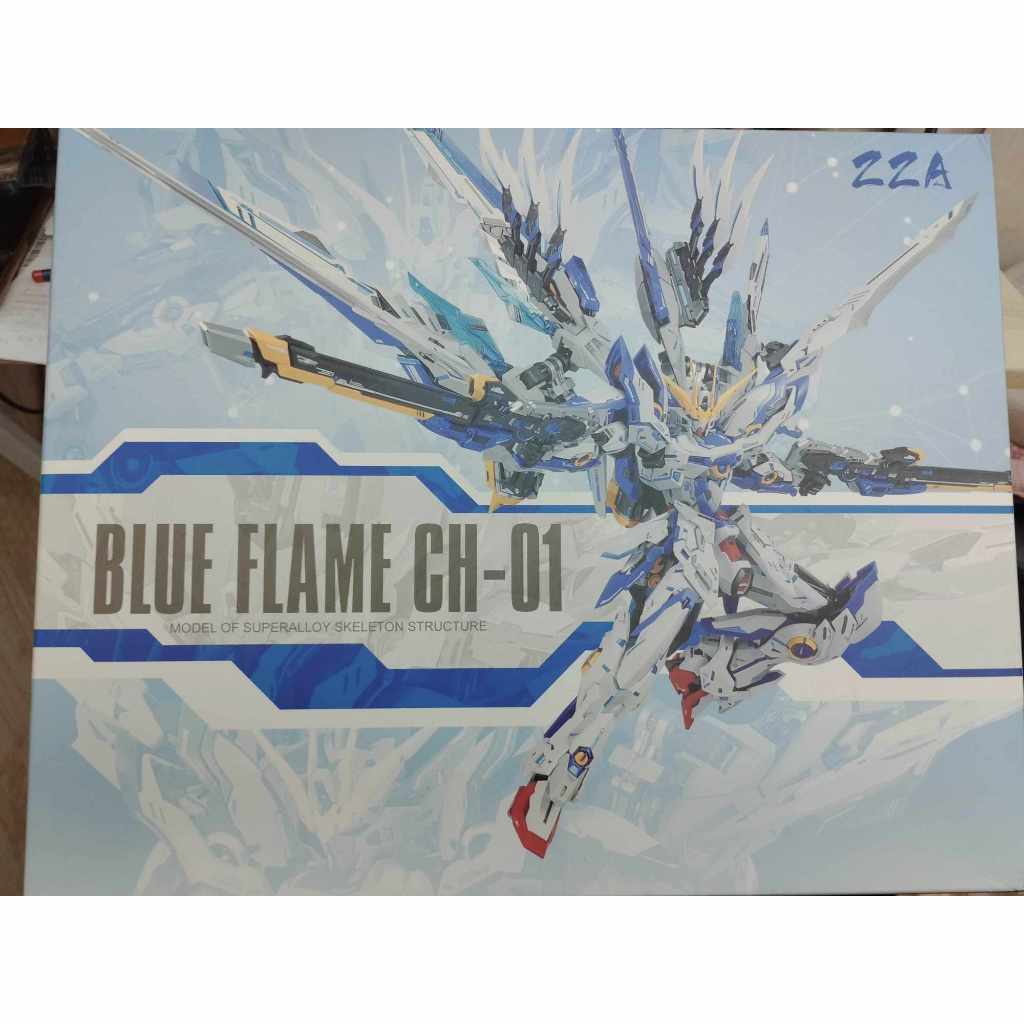 [พร้อมส่ง] ZZA MODEL 1/100 MG Wing Blue Frame CH-01 | Shopee Thailand