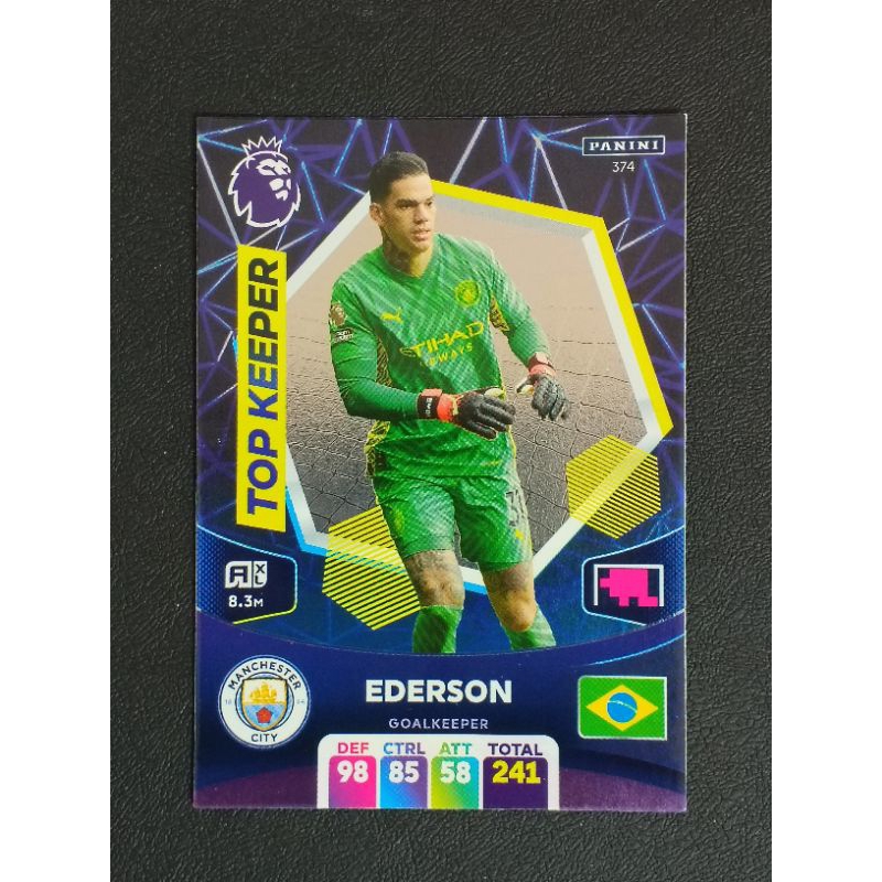 การ์ดฟุตบอล (TOP KEEPER) PANINI ADRENALYN XL PREMIER LEAGUE 2024 SOCCER ...