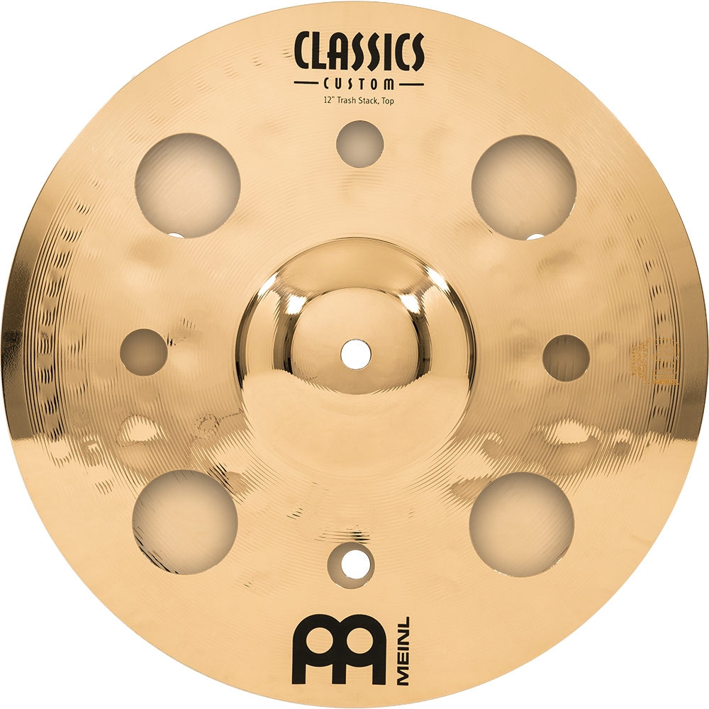 MEINL Cymbals Classics Custom Brilliant Trash Stack - 12" (CC-12STK ...