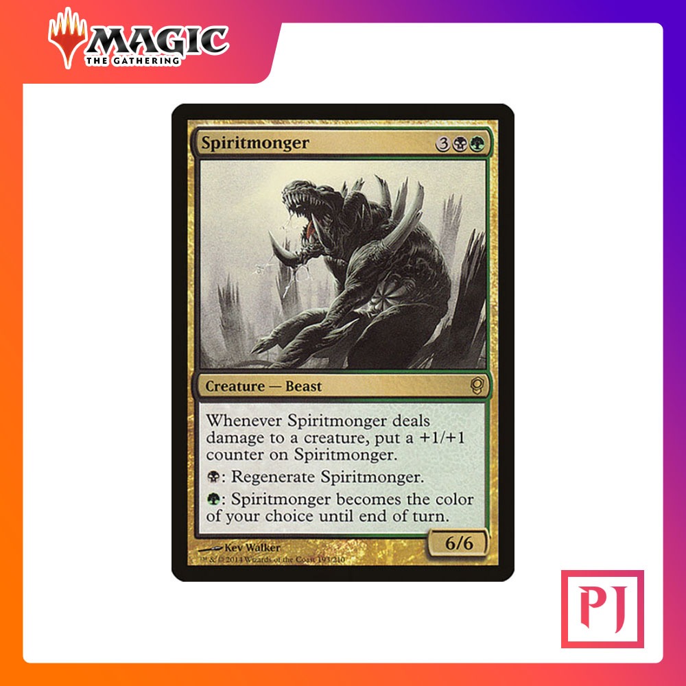 [MTG] Spiritmonger [CNS] [MULTI] [RARE] [NORMAL] [ENG] (การ์ดเมจิค ...
