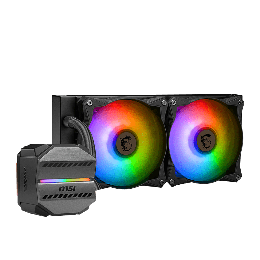 MSI MAG CORELIQUID M240 ARGB LIQUID COOLER | Shopee Thailand
