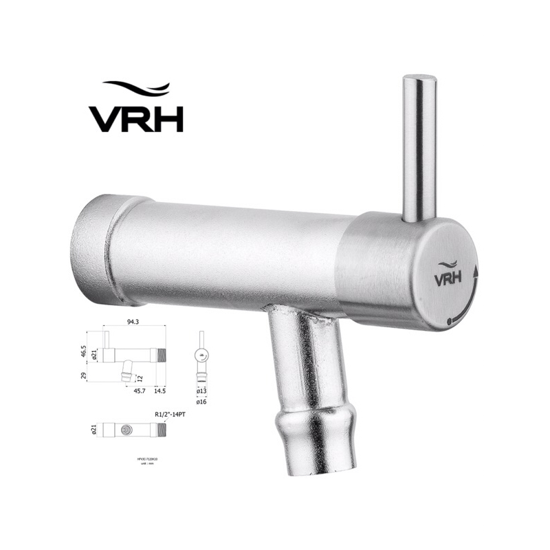 HFVJC-7120K10 ก๊อกสนามแบบติดผนัง มีหางปลา รุ่น BONNY VRH 7120K10 | Shopee Thailand