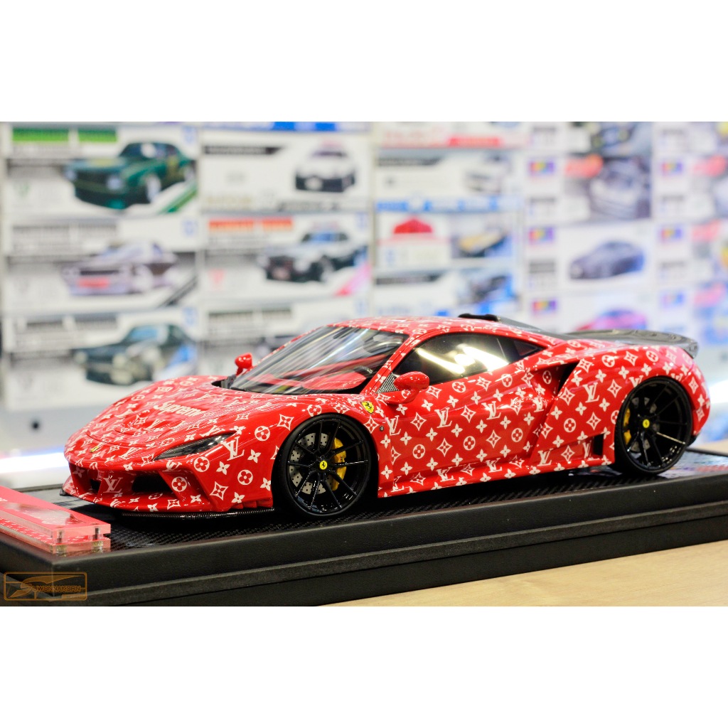 IVY Merit 1/18 Novitec Ferrari F8 N-LARGO SUPREME LV RED / 1/18 Novitec ...