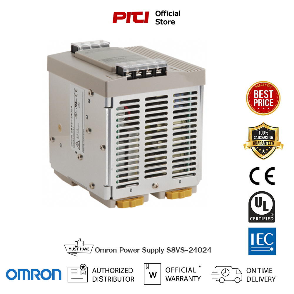 Omron S8VS-24024 Power Supply กำลังวัตต์ 240W แรงดันเอาท์พุต 24V กระแสเอาท์พุต 10A สวิตชิ่ง ...