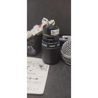 หัวไมค์ capsule Shure SM58 Maxico คอยาว มือสอง | Shopee Thailand