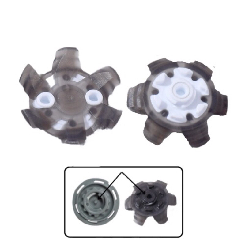 ปุ่มรองเท้ากอล์ฟ 14pcs. spikes cleats golf shoes fast twist insert ...