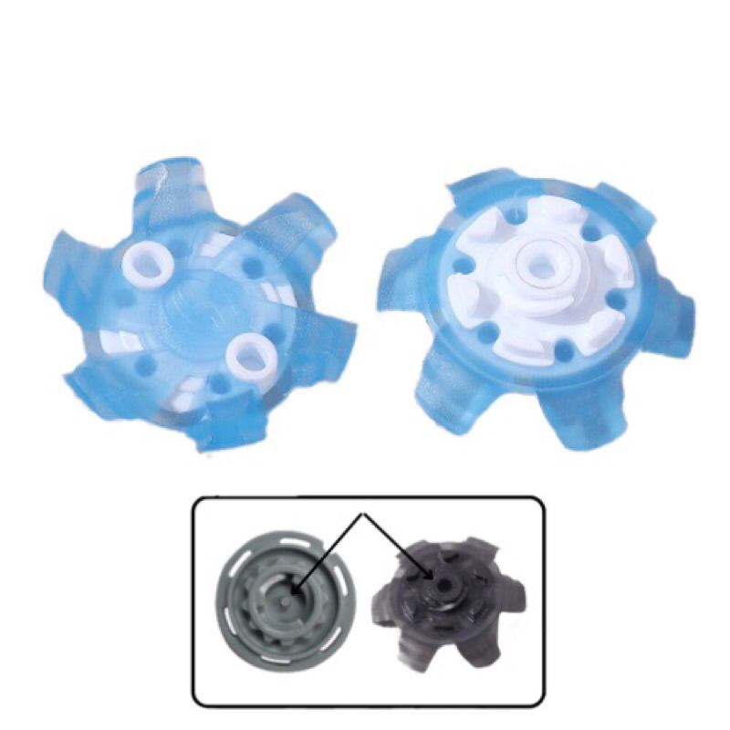 ปุ่มรองเท้ากอล์ฟ 14pcs. spikes cleats golf shoes fast twist insert ...