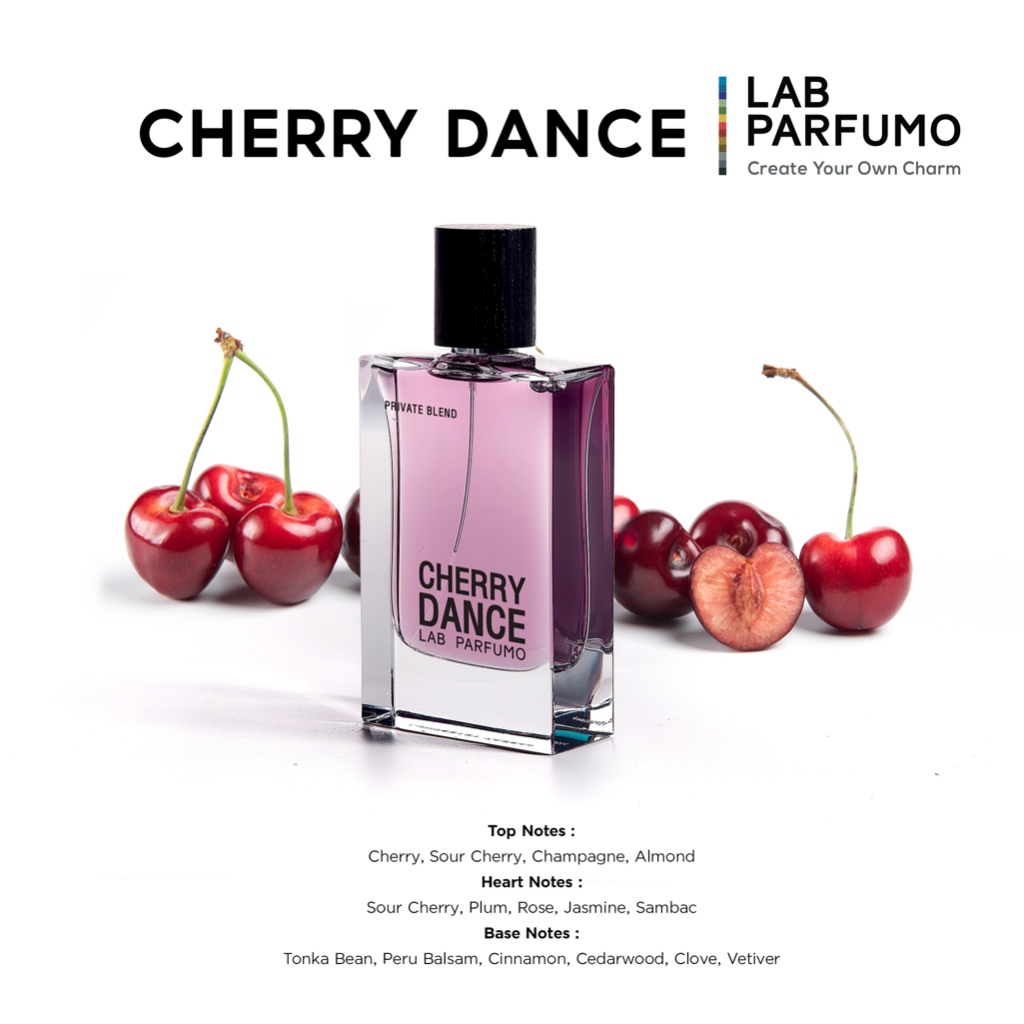 LAB PARFUMO Cherry Dance น้ำหอมกลิ่นเชอร์รี่ แชมเปญ หรูหรามีระดับ [น้ำหอมแบรนด์ไทย ติดทนนาน ...
