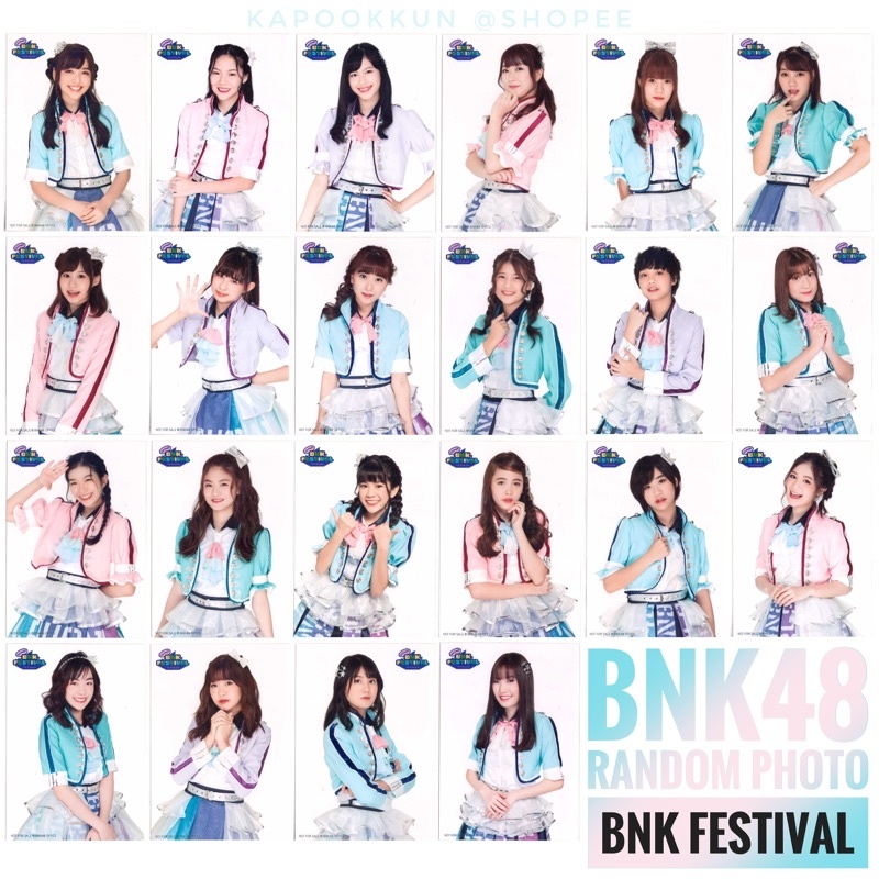 [ปก][2/2] BNK48 BNK Festival เฟสติวัล รูปสุ่ม | Shopee Thailand