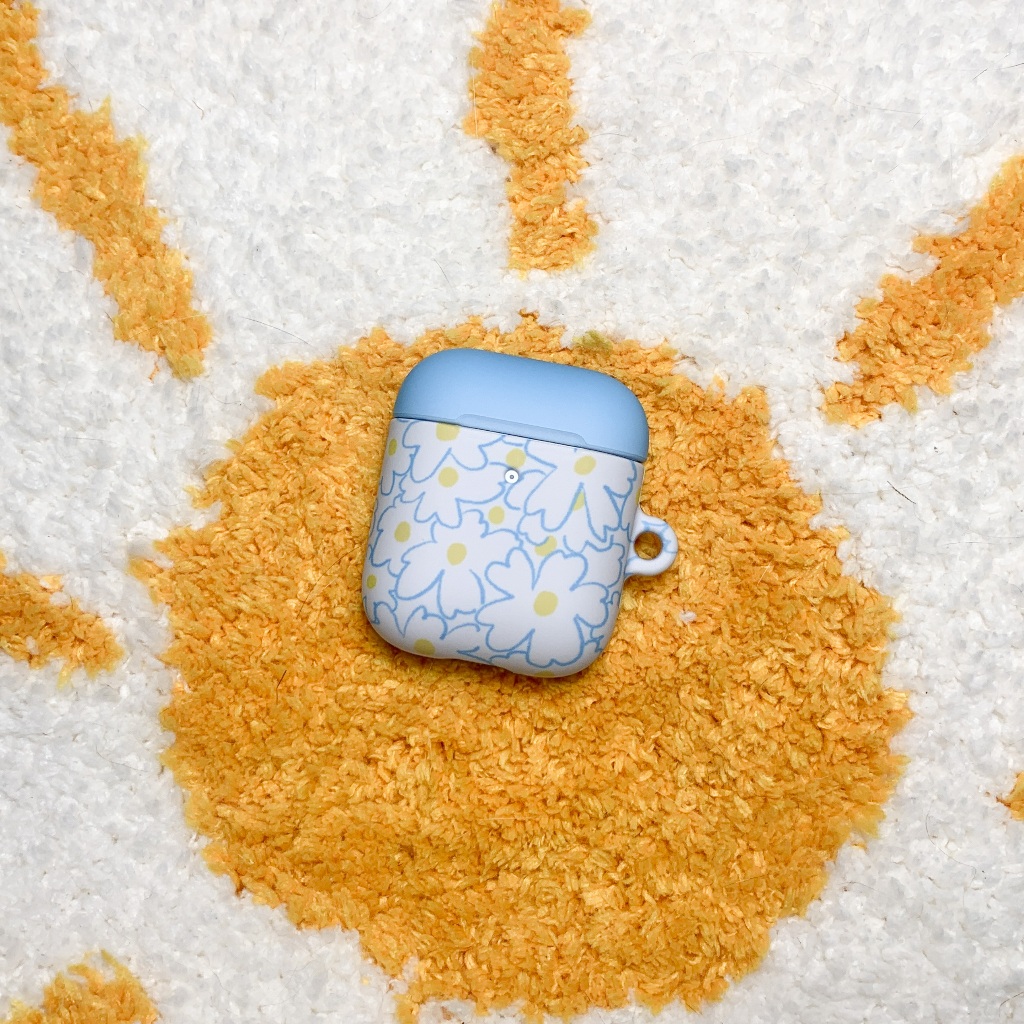 amuse stuff-airpods flower case เคสแข็งสำหรับใส่แอร์พอร์ต | Shopee Thailand