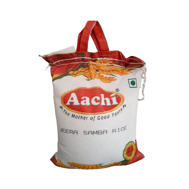 Aachi Jeera Samba Rice 5kg (ข้าวหมกบริยานีอินเดียใต้) | Shopee Thailand