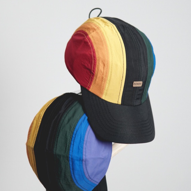 Rainbow Cap หมวกแก๊ป ทรงเบสบอล สไตล์สตรีท ปรับกระชับได้ ผ้าโพลีเอสเตอร์ ...
