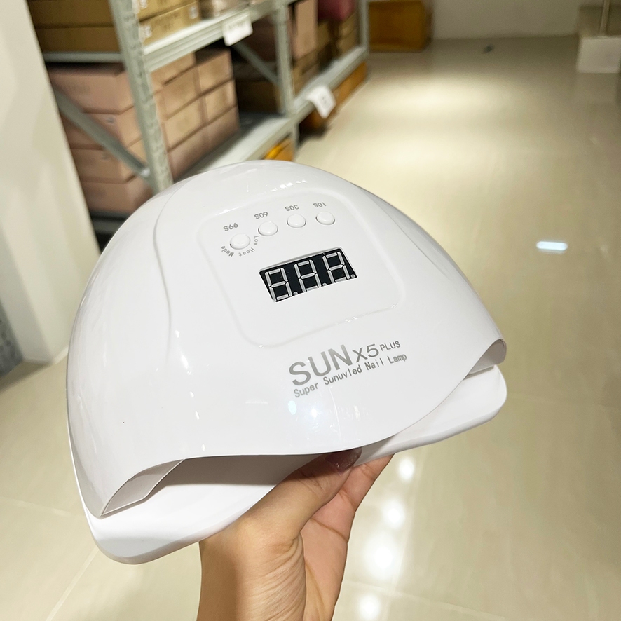 พรุ่งนี้จัดส่งจ้า เริ่ด SUN X5plusเครื่องอบเล็บเจล 120วัตต์ UV LED ...