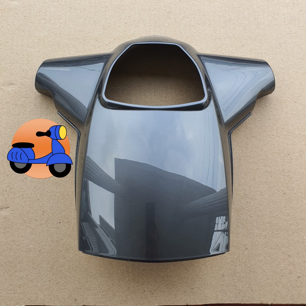 หัวไฟบน ครอบไฟบน สีเทา Stardust Grey สำหรับ สโคมาดิ Scomadi TT ทุกรุ่น ...