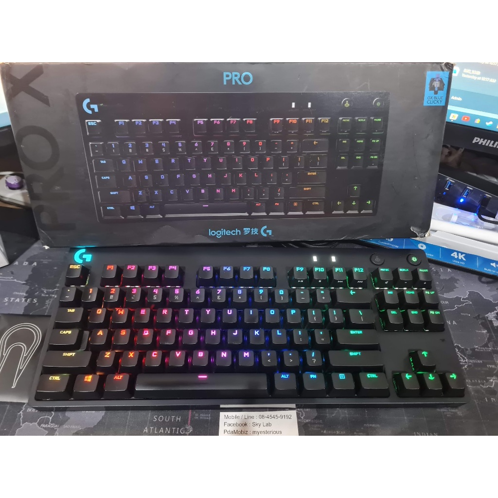 แลก-ขาย Logitech Keyboard G Pro RGB tenkey mechanical GX Blue Switch ...