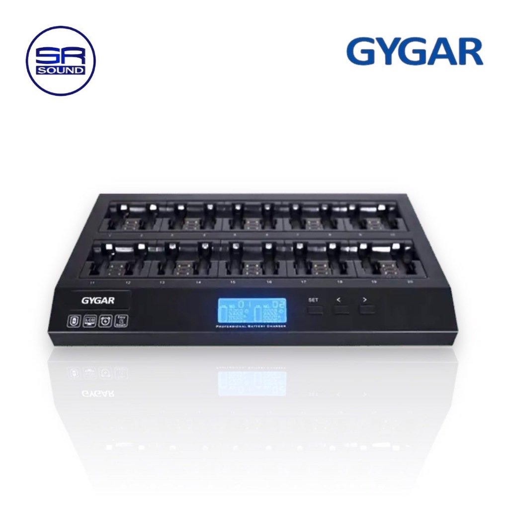 ฟรีค่าส่ง GYGAR GW-C520 เครื่องชาร์จถ่าน เหมาะสำหรับใช้กับชุดประชุม (สินค้าใหม่แกะกล่อง ประกัน ...