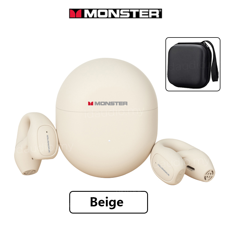 Monster Open Ear 200 หูฟังบลูทูธ Bluetooth 5.3 หูฟัง 3D HiFi Stereo ...