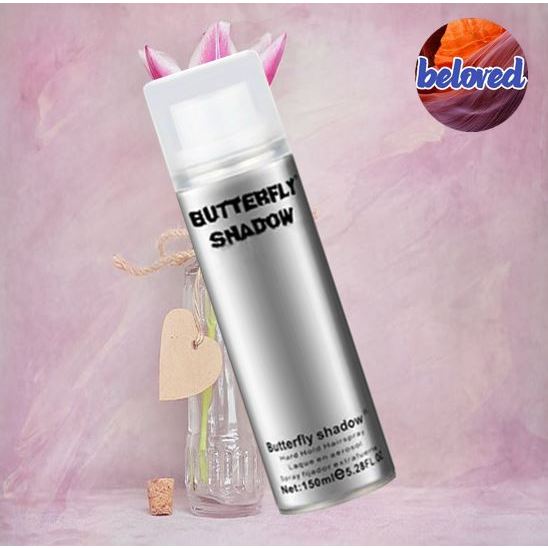 Butterfly Shadow Hard Hold Hairspray 150/320/600 ml สเปรย์กาวเซ็ทวิก ...