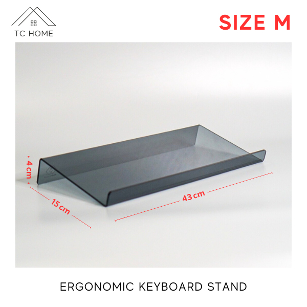 TC HOME ที่วางคีย์บอร์ด Ergonomic ลดอาการเมื่อยล้าต้นคอ Ergonomic keyboard stand | Shopee Thailand