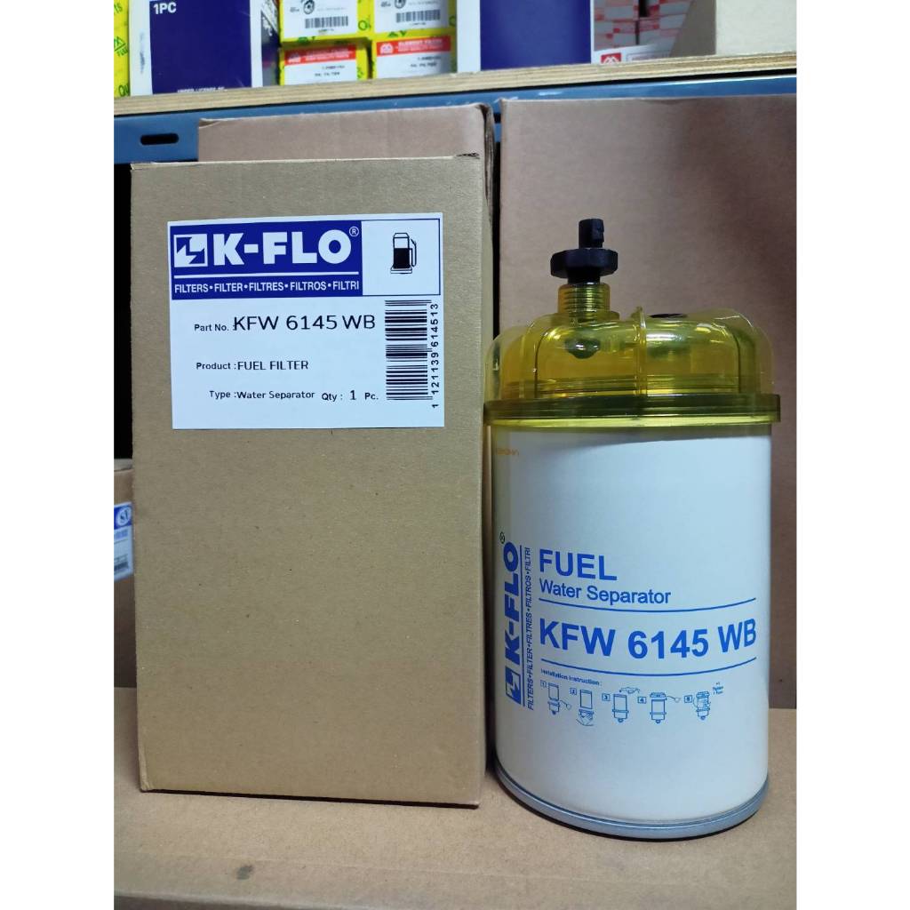 กรองโซล่าดักน้ำ , KFM6145WB , K-FLO FUEL FILTER, WATER SEPARATOR SPIN-ON | Shopee Thailand