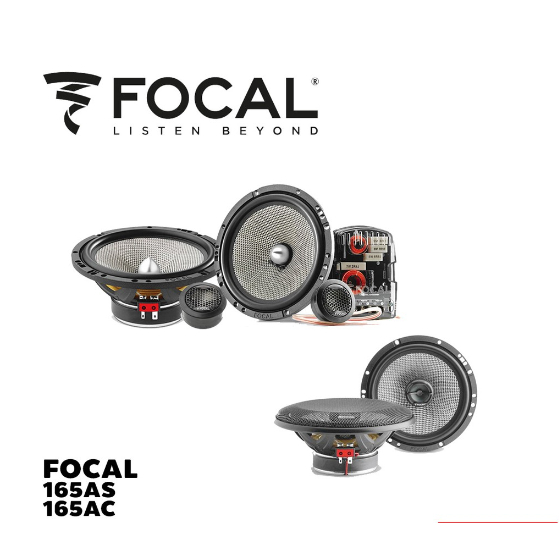 FOCAL 165AS FOCAL 165AC ลำโพง 6.5 นิ้วเครื่องเสียงรถยนต์ ดอกลำโพง ลำโพงแยกชิ้น 6.5 นิ้ว เครื่อง ...