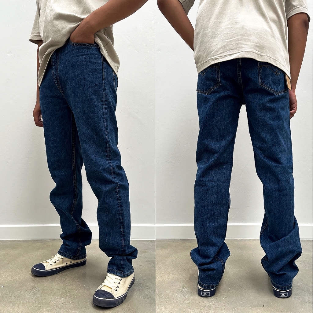 Henry Como กางเกงขายาวผู้ชายกระบอกใหญ่ | Shopee Thailand