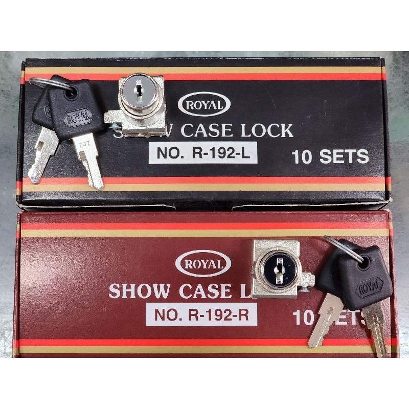 กุญแจ ตู้ กระจก บานเลื่อน Royal 192R 192L | Shopee Thailand