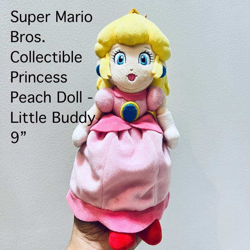 ตุ๊กตา เจ้าหญิง ใน ซุปเปอร์ มารีโอ้ ขนาด9“ งานสวย มงกุฎสวย Super Mario ...