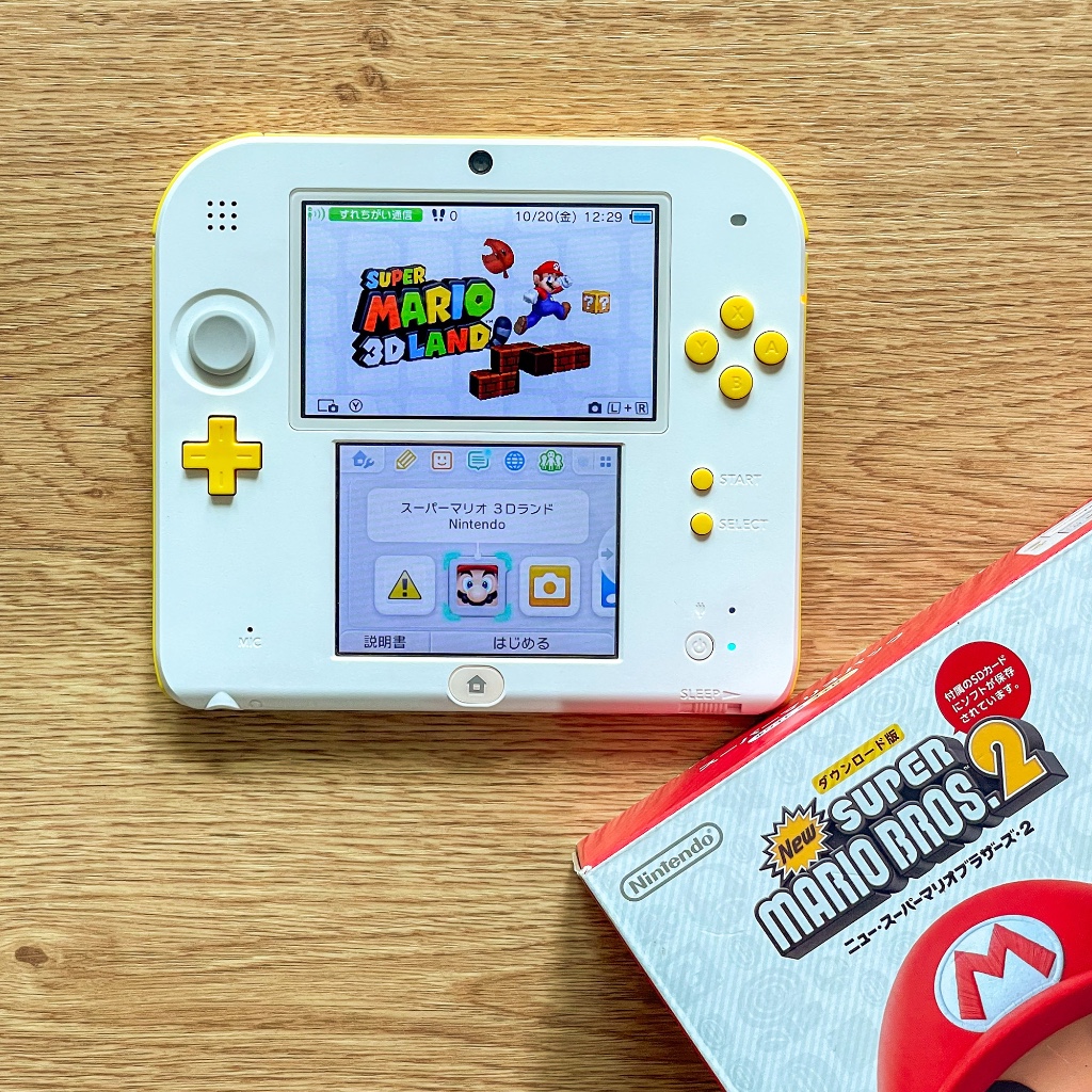 Nintendo 2DS New Super Mario Bros.2 Edition เล่นแท้ ครบกล่อง สภาพสวยงาม ...